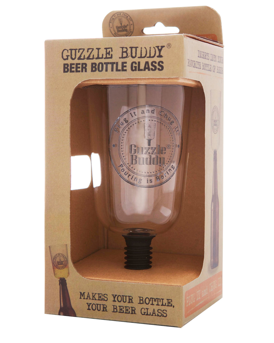 Guzzle Buddy | It Turns Your Bottle of Wine Into Your Wine Glass ...