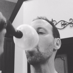 Original Guzzle Buddy® Wine Bottle Glass - Borosilicate Glass